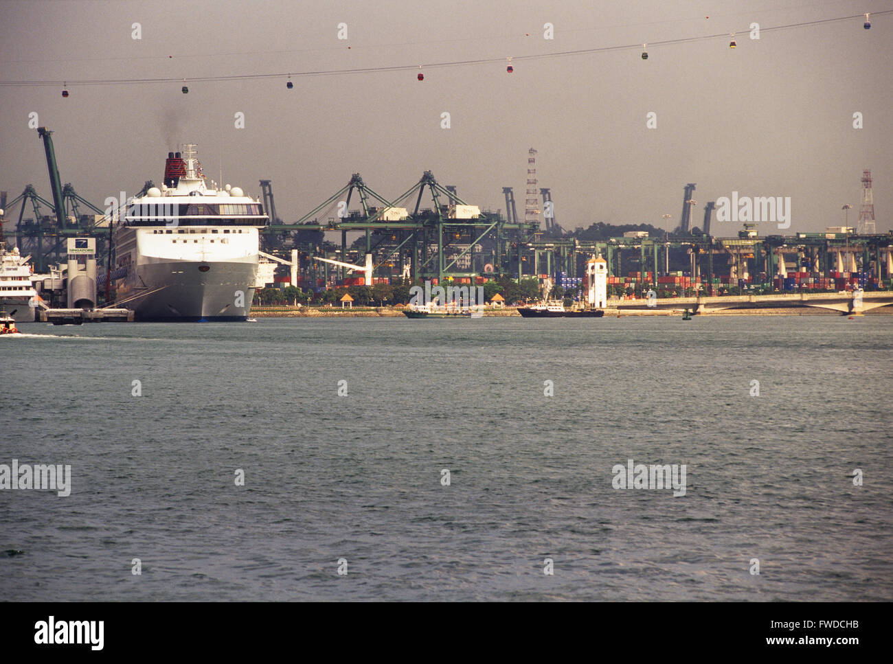 Singapore, harbor view Stock Photo - Alamy