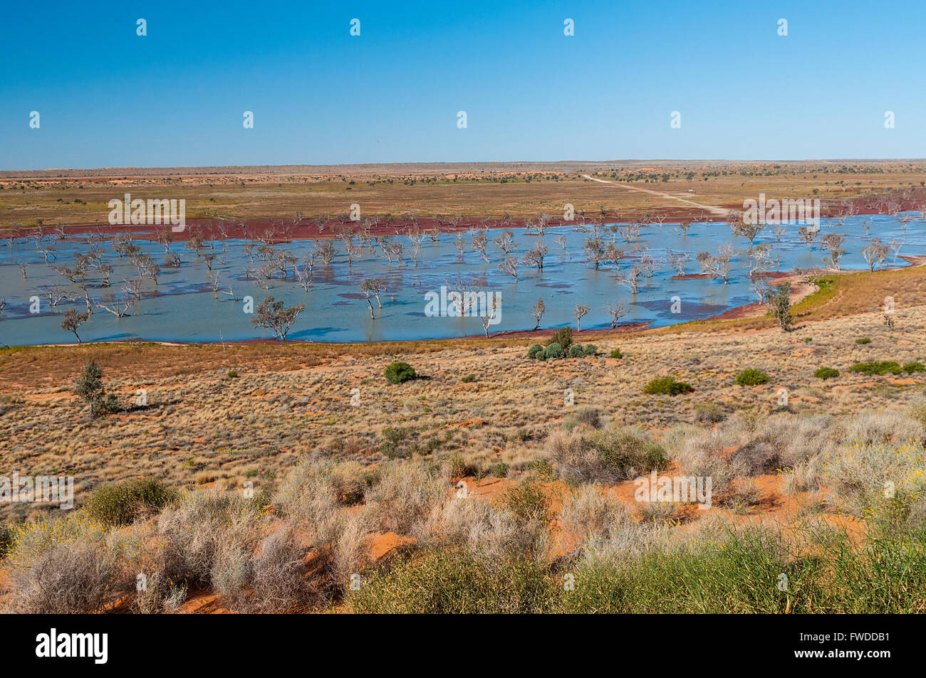 Big Red, The Simpson Desert, Birdsville, Queensland, Australia Stock ...