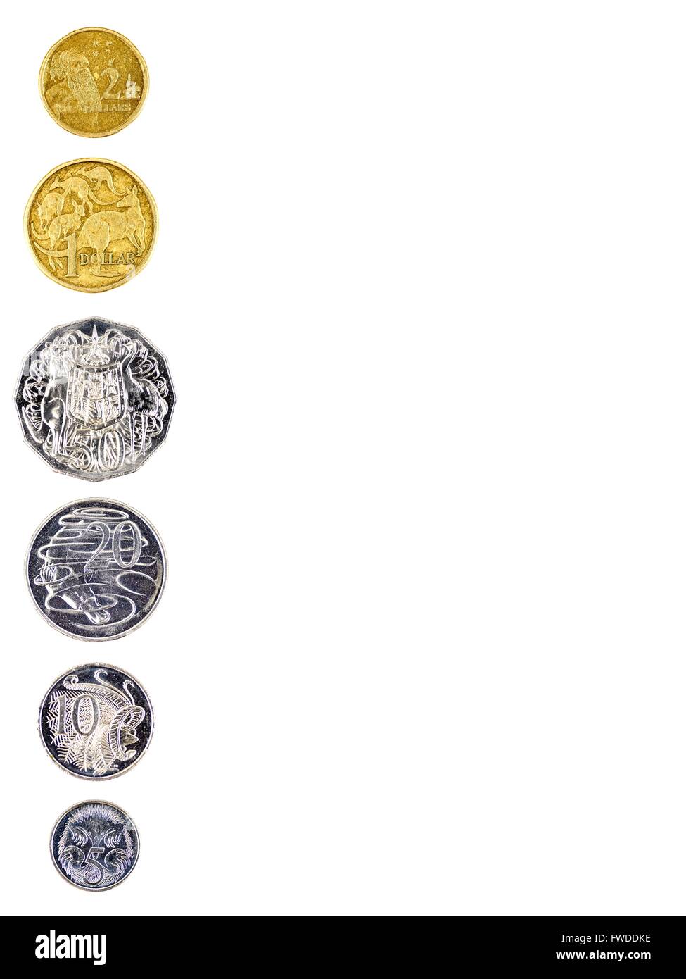 A studio photo of Australian coin currency Stock Photo - Alamy