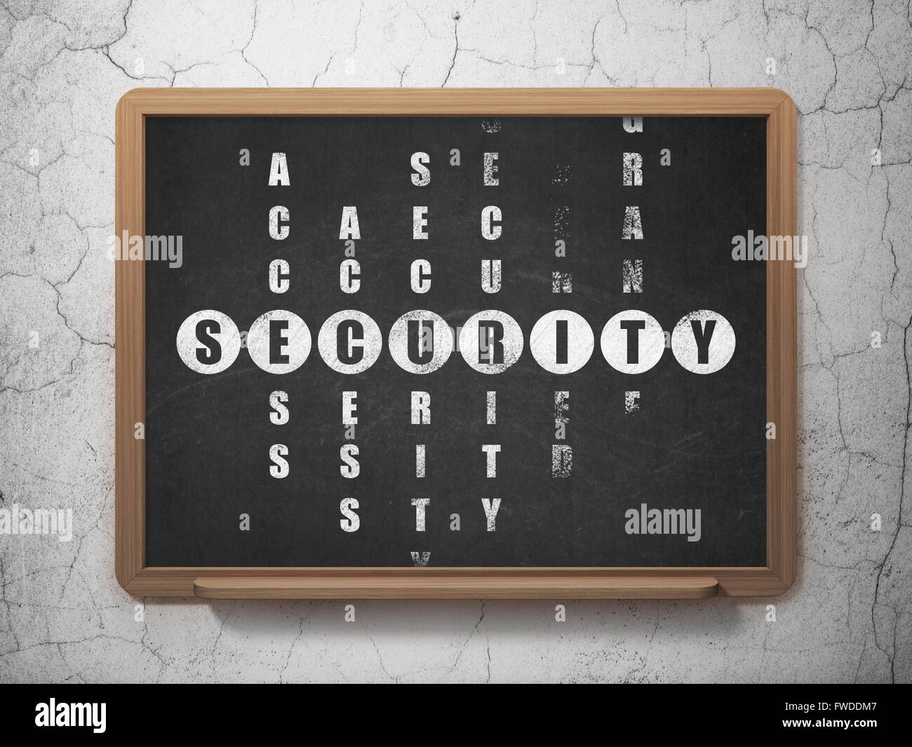 Security concept: Security in Crossword Puzzle Stock Photo - Alamy