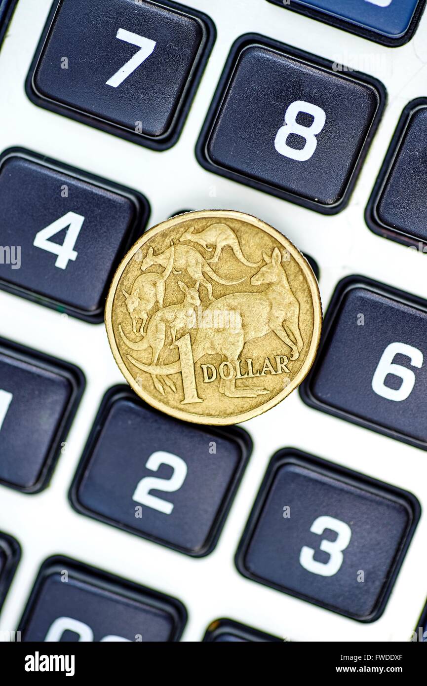 A studio photo of Australian coin currency Stock Photo - Alamy