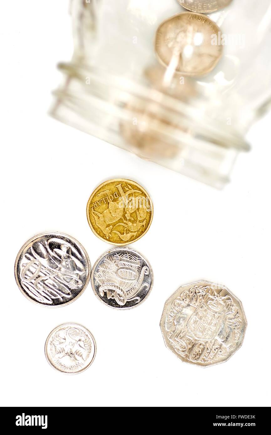 A studio photo of Australian coin currency Stock Photo - Alamy
