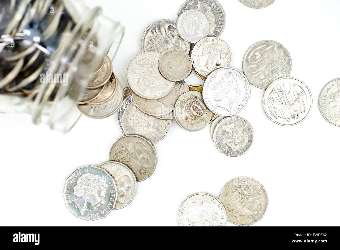 A studio photo of a money jar Stock Photo - Alamy
