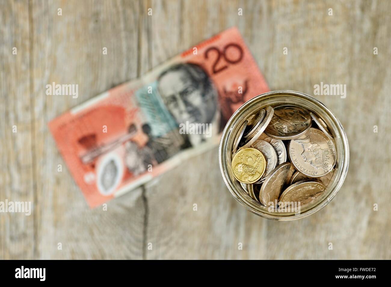 A studio photo of Australian coin currency Stock Photo - Alamy