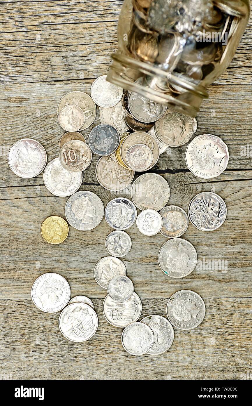 A studio photo of Australian coin currency Stock Photo - Alamy