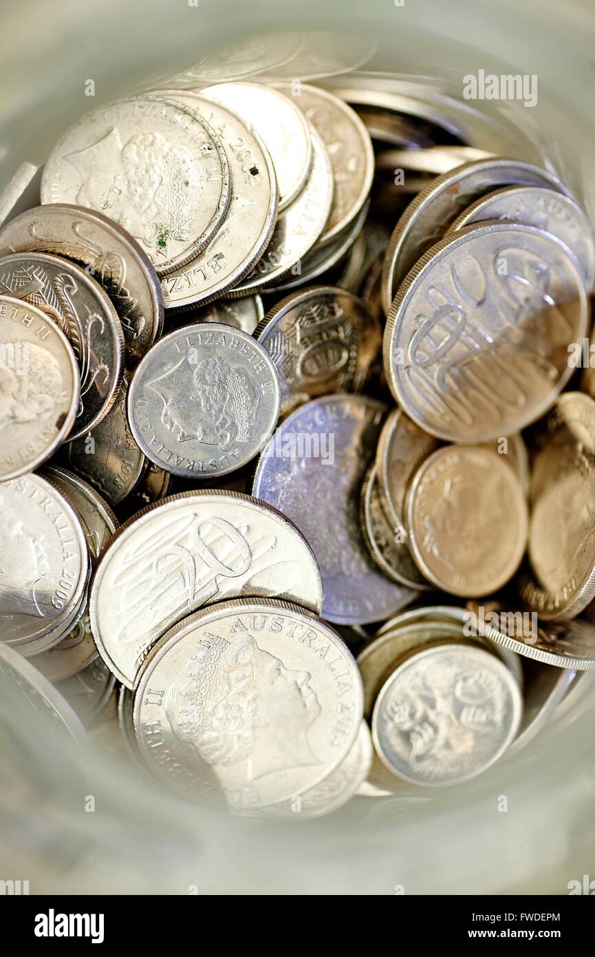 A studio photo of a money jar Stock Photo - Alamy