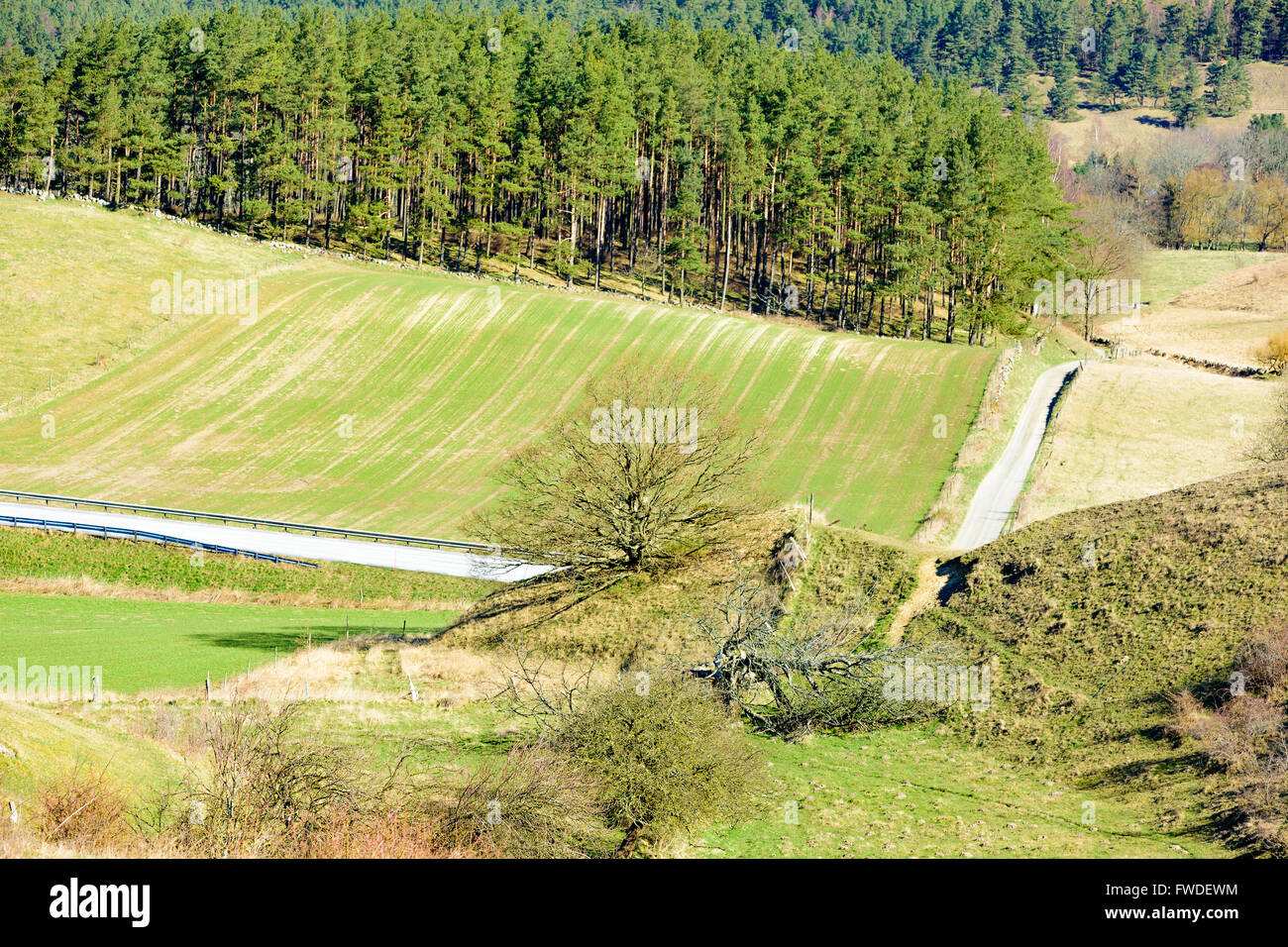 Landscape view on farmers hi-res stock photography and images - Alamy