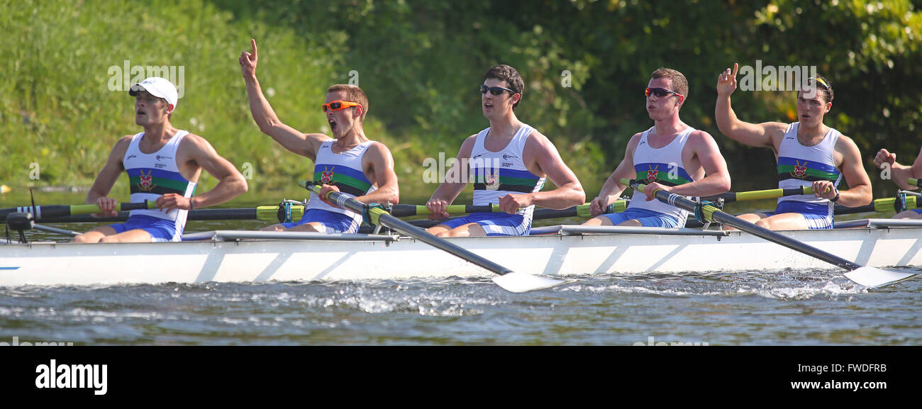 Queen's University Rowers Christopher Beck (Stroke), Donald Evans ...