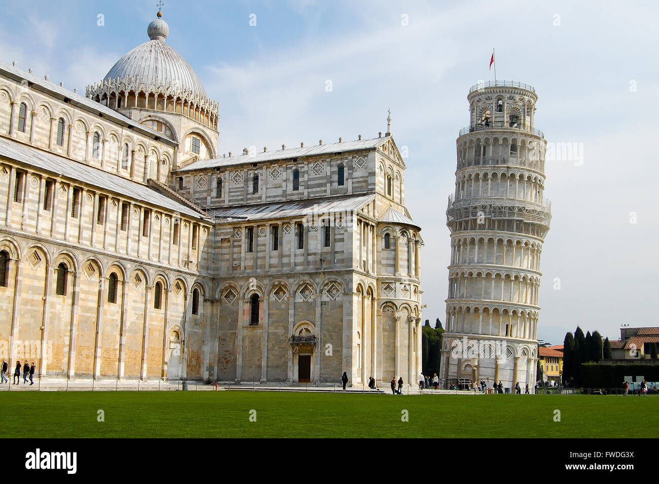 The leaning tower of pisa aerial hi-res stock photography and images ...