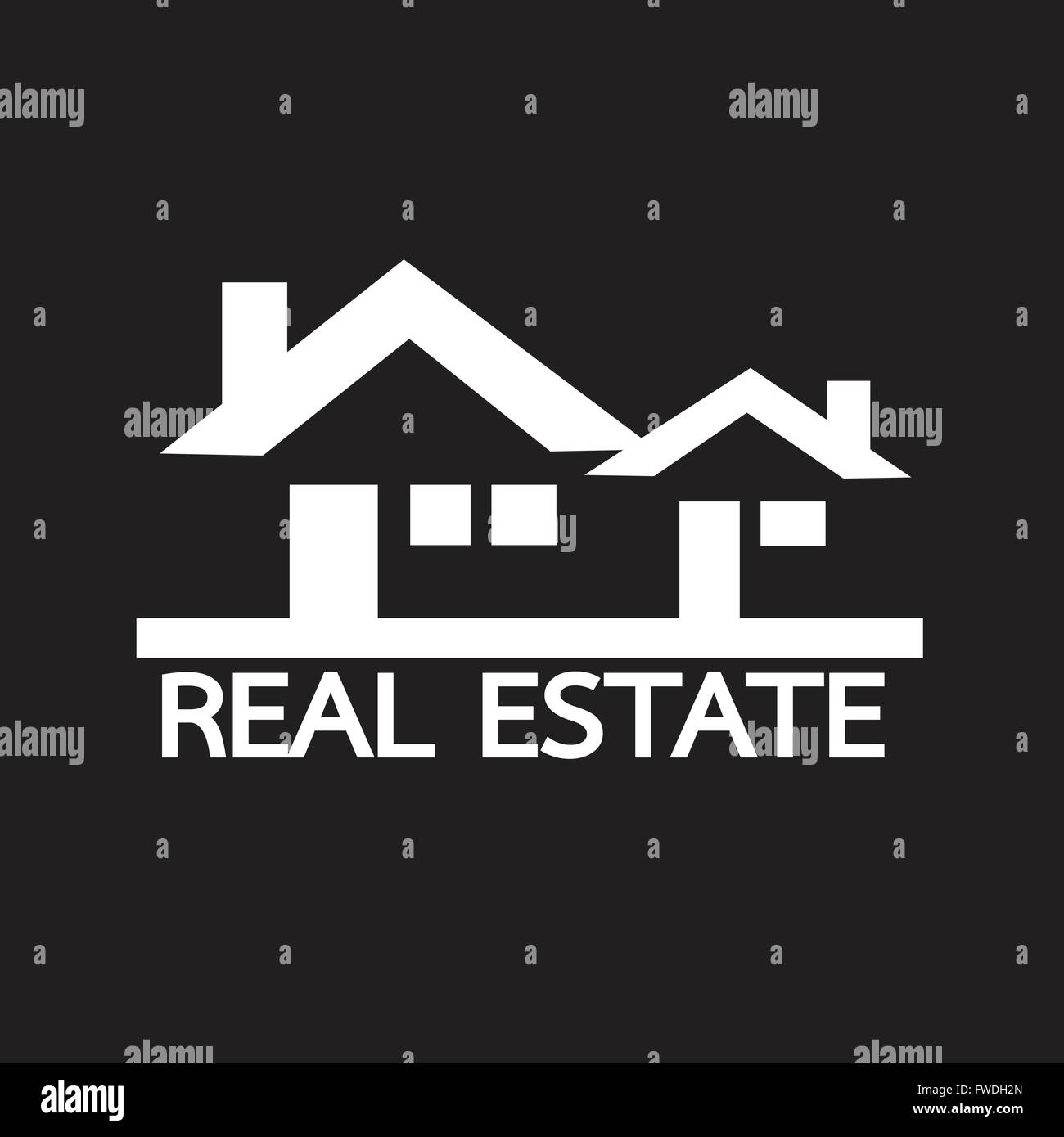 Real estate design icon Stock Vector Image & Art - Alamy