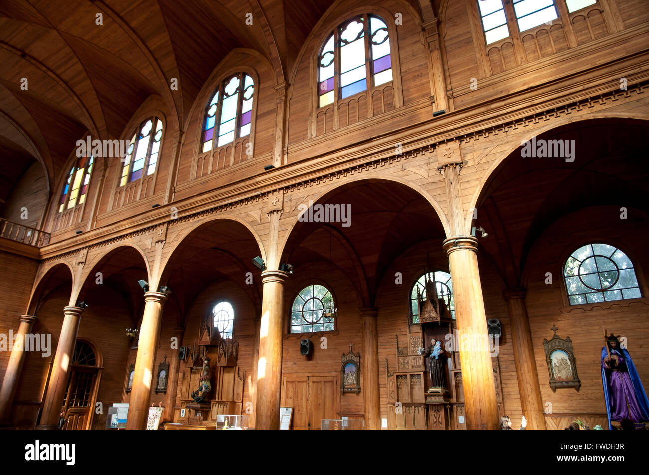 Castro chile church hi-res stock photography and images - Alamy