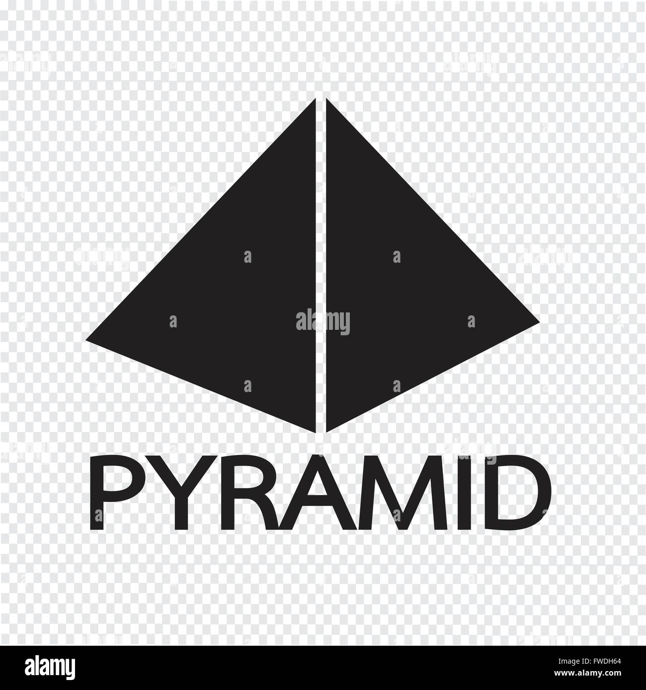 Pyramid design icon Stock Vector Image & Art - Alamy