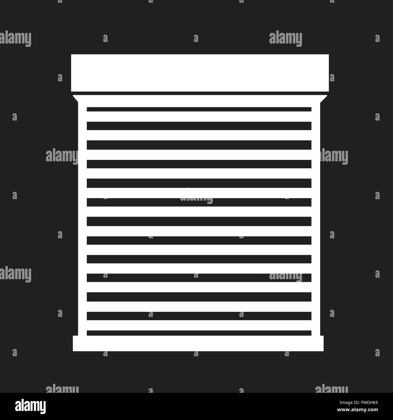 Roll up door icon Stock Vector Image & Art - Alamy