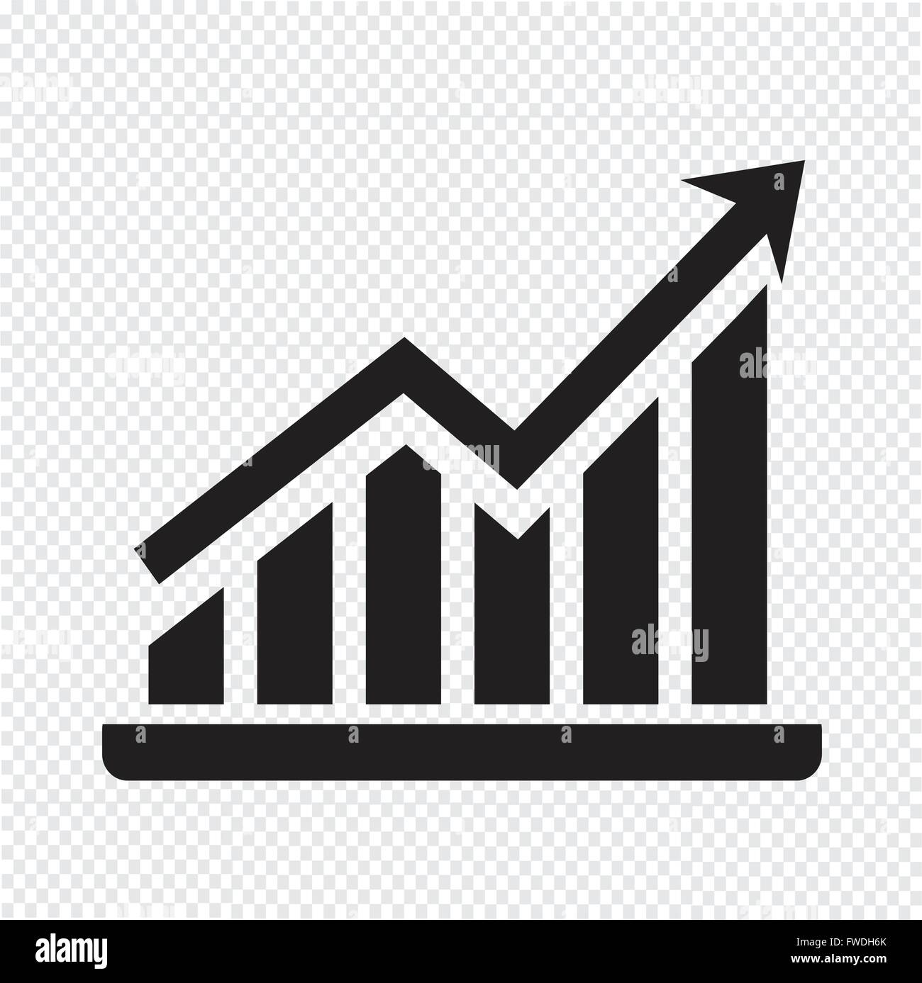 Pictograph graph icon Stock Vector Image & Art - Alamy