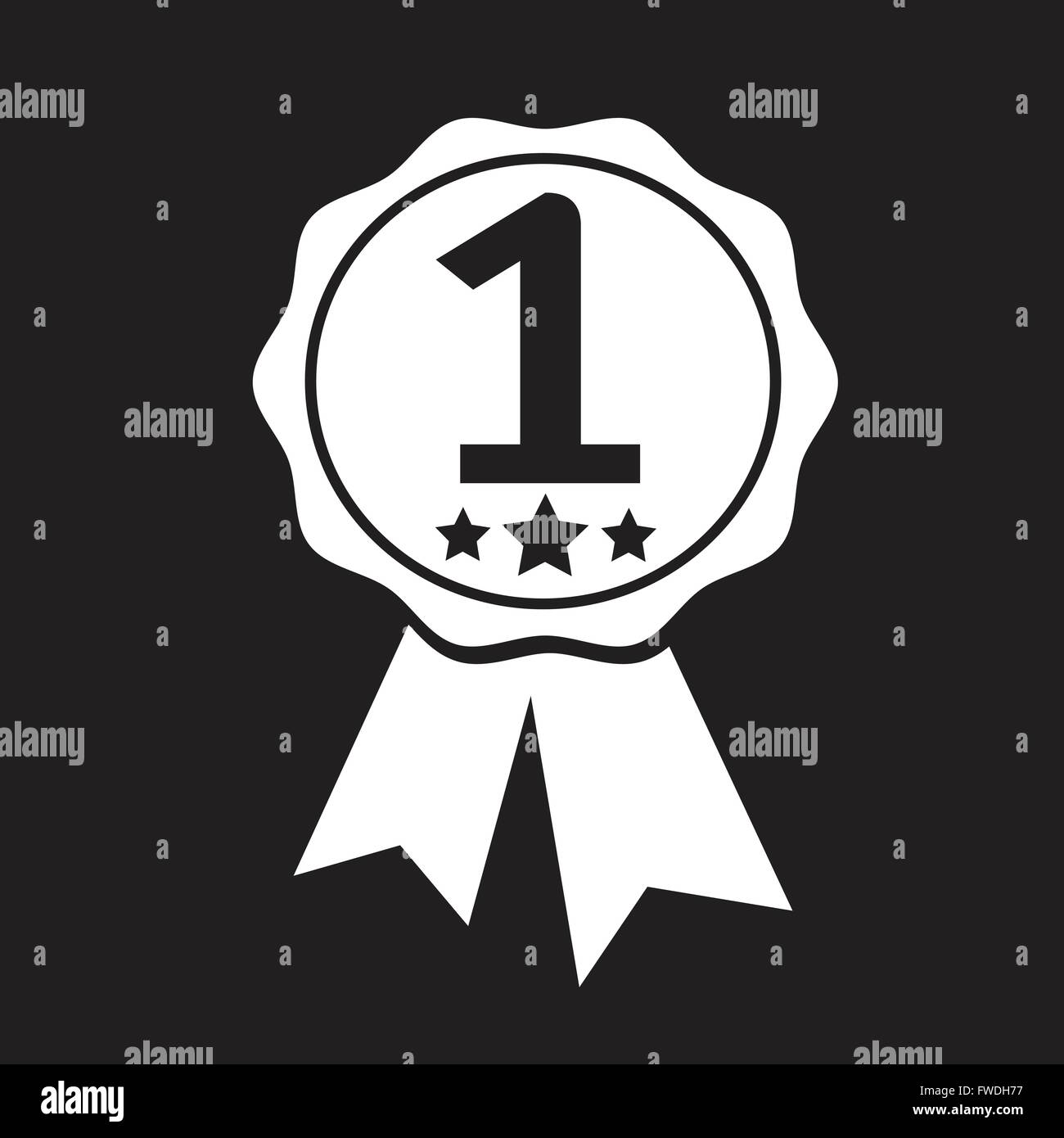 first place icon Stock Vector Image & Art - Alamy