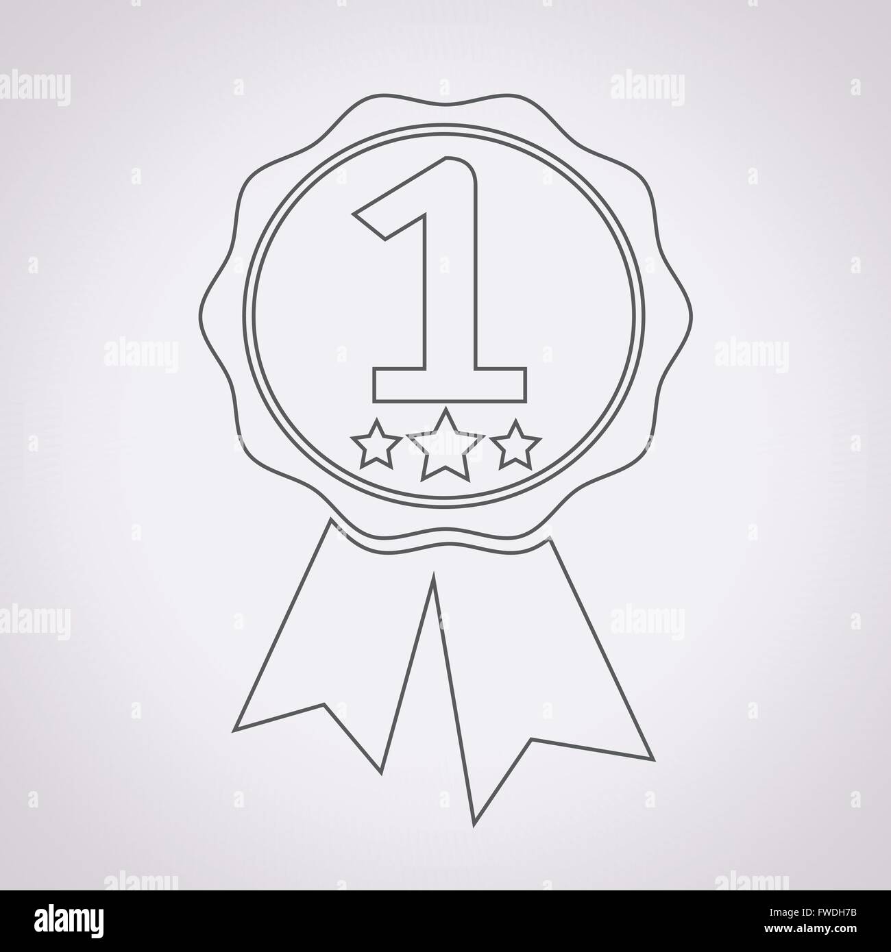 first place icon Stock Vector Image & Art - Alamy