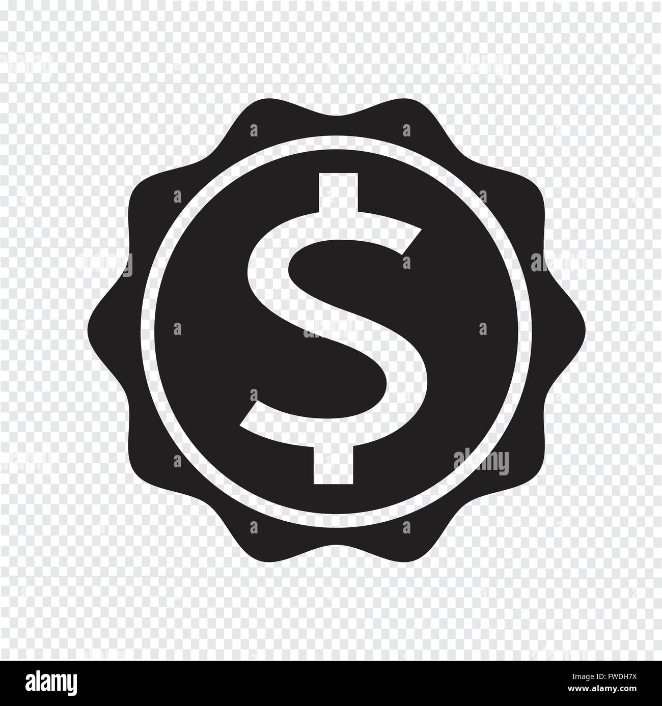 Dollar Sign Icon Stock Vector Image & Art - Alamy