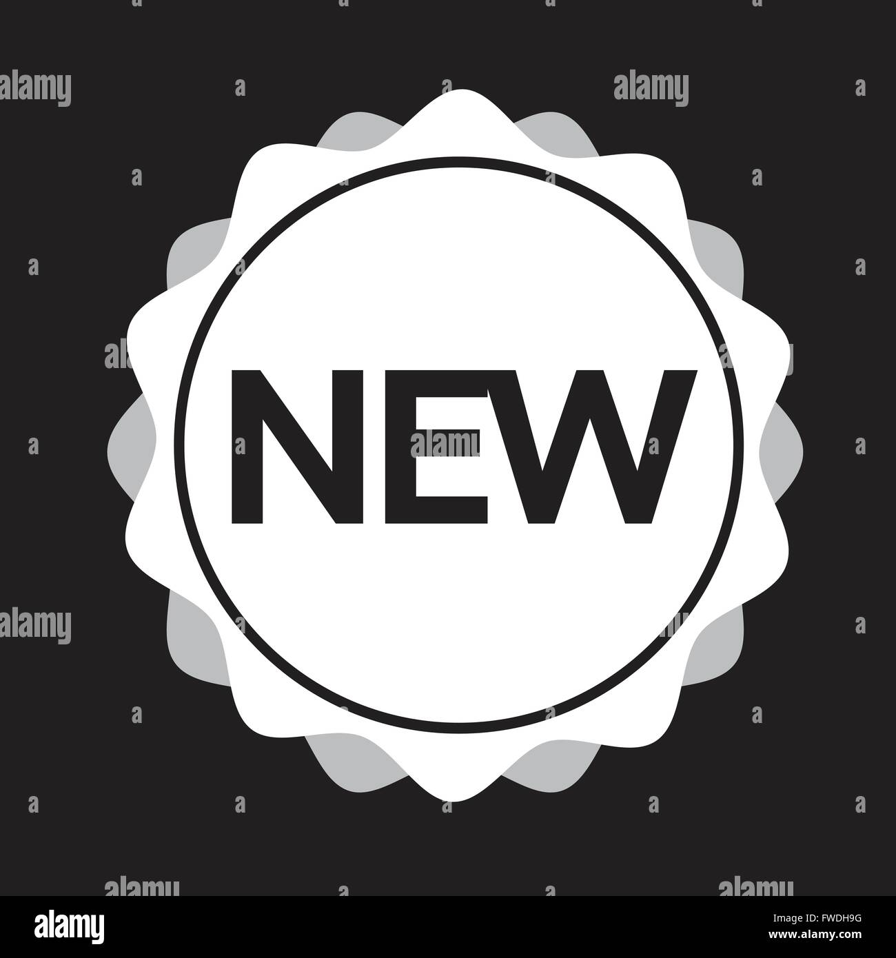 New sign icon Stock Vector Image & Art - Alamy