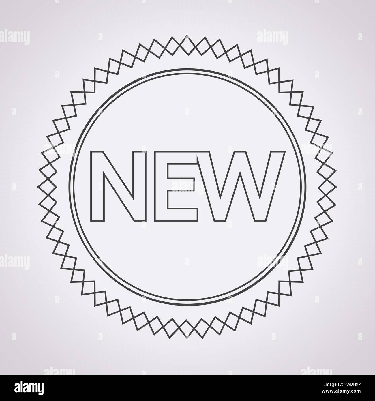 New sign icon Stock Vector Image & Art - Alamy