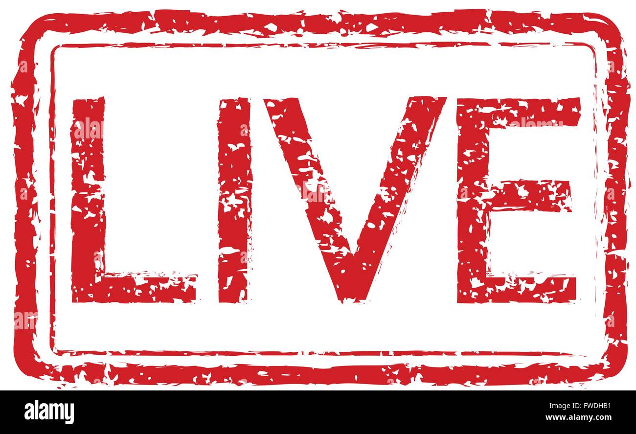 Stamp text LIVE Stock Vector Image & Art - Alamy