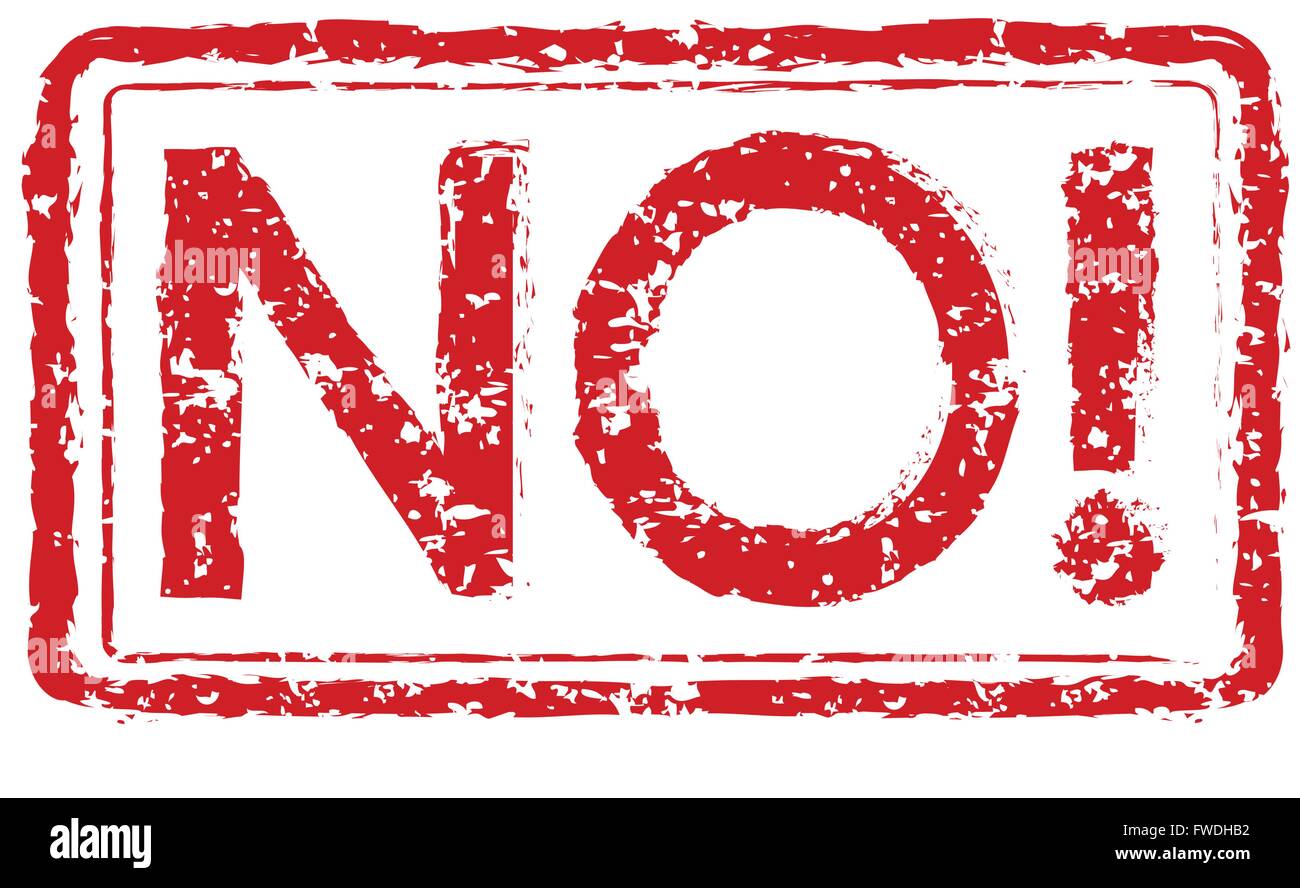 Nein Stock Vector Images - Alamy