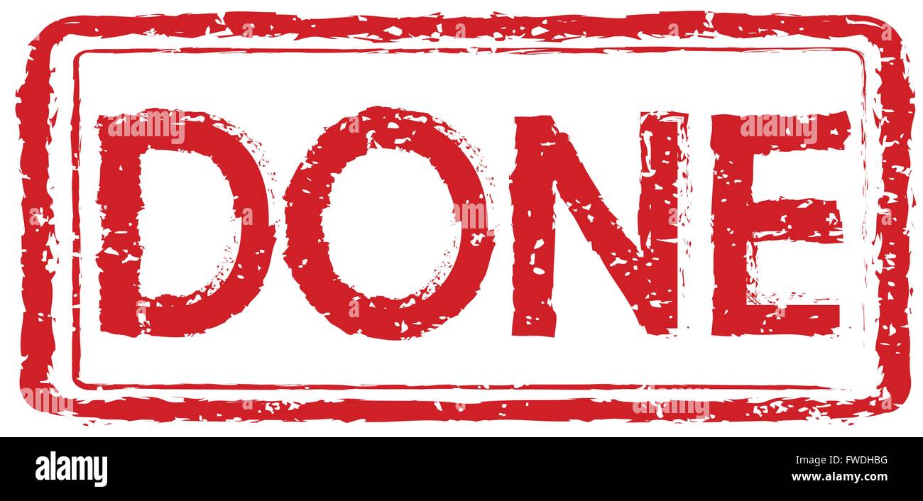 stamp done text Stock Vector Image & Art - Alamy