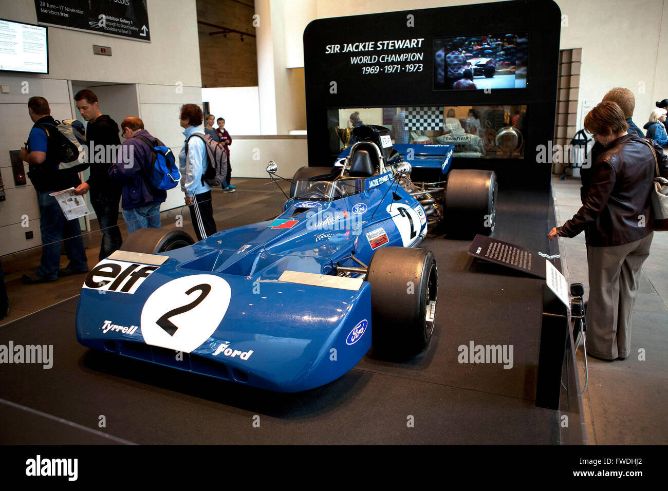 Edinburgh: National Museum of Scotland, Jackie Stewart's racing car ...