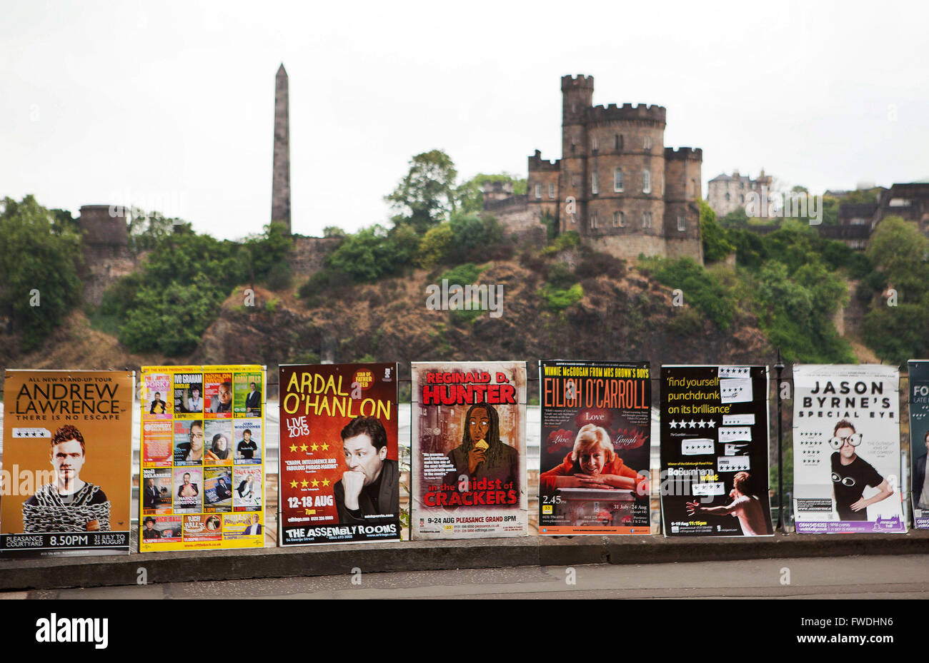 Edinburgh festival fringe poster hi-res stock photography and images ...