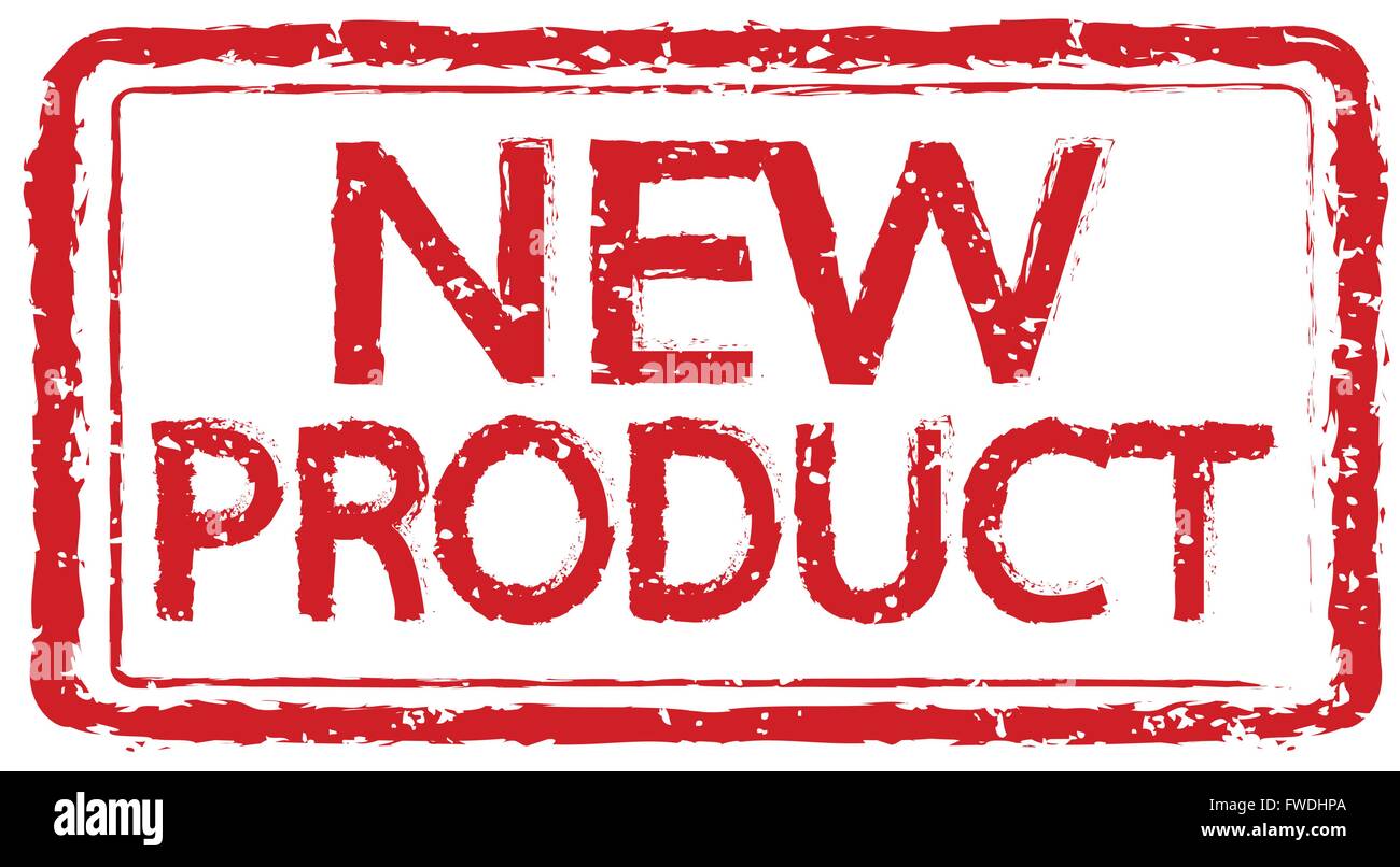 New product rubber stamp text illustration Stock Vector Image & Art - Alamy