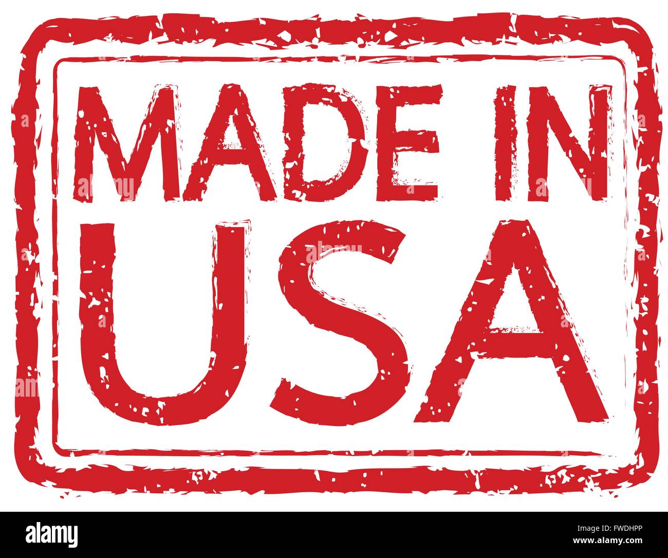 MADE IN USA Rubber Stamp text Illustration Stock Vector Image & Art - Alamy
