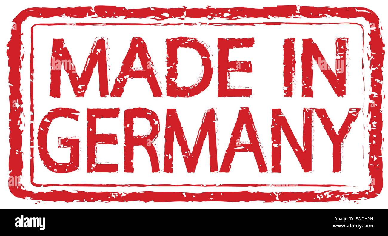 Made In GERMANY Stamp Text Illustration Stock Vector Image & Art - Alamy