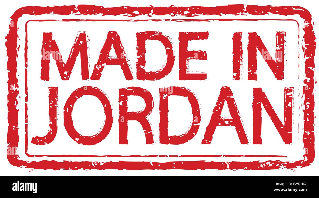 Made in JORDAN stamp text Illustration Stock Vector Image & Art - Alamy