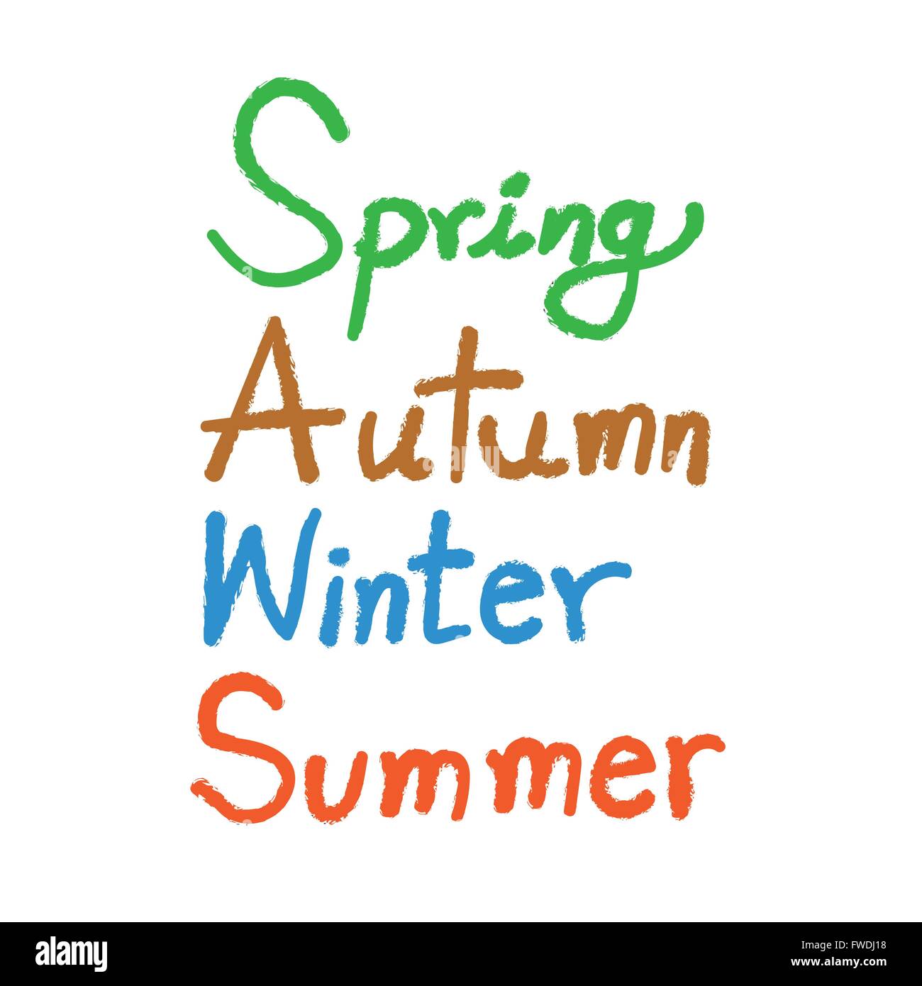 Fall monogram illustration hi-res stock photography and images - Alamy