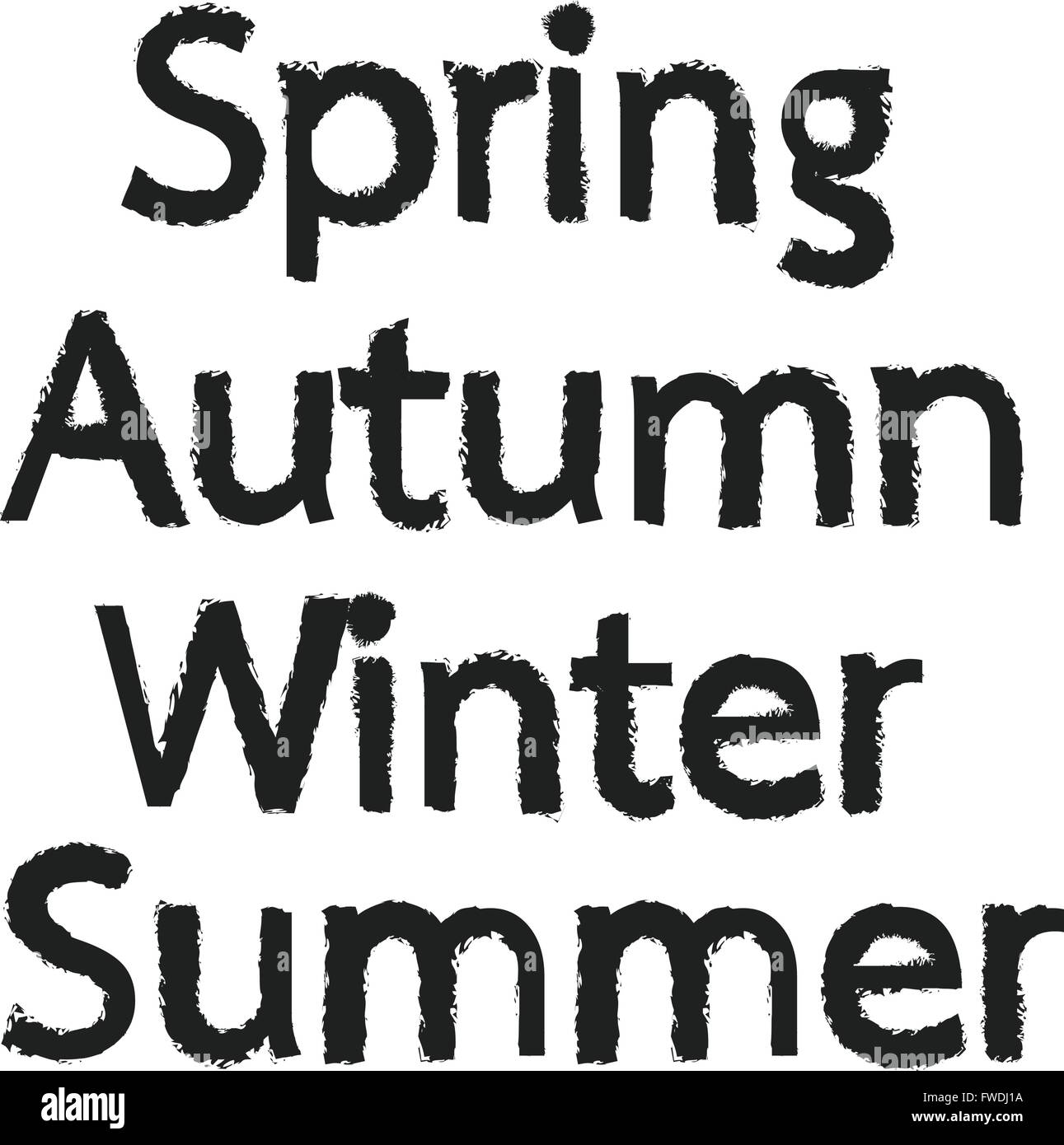 Fall monogram illustration hi-res stock photography and images - Alamy