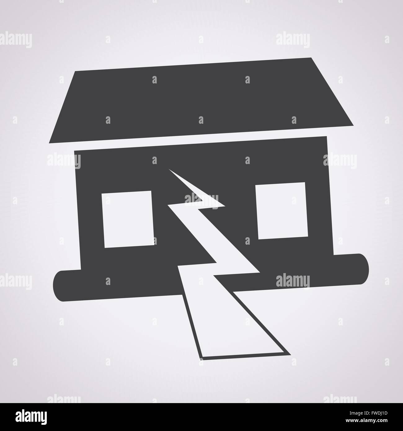 Earthquake Symbol icon Stock Vector Image & Art - Alamy