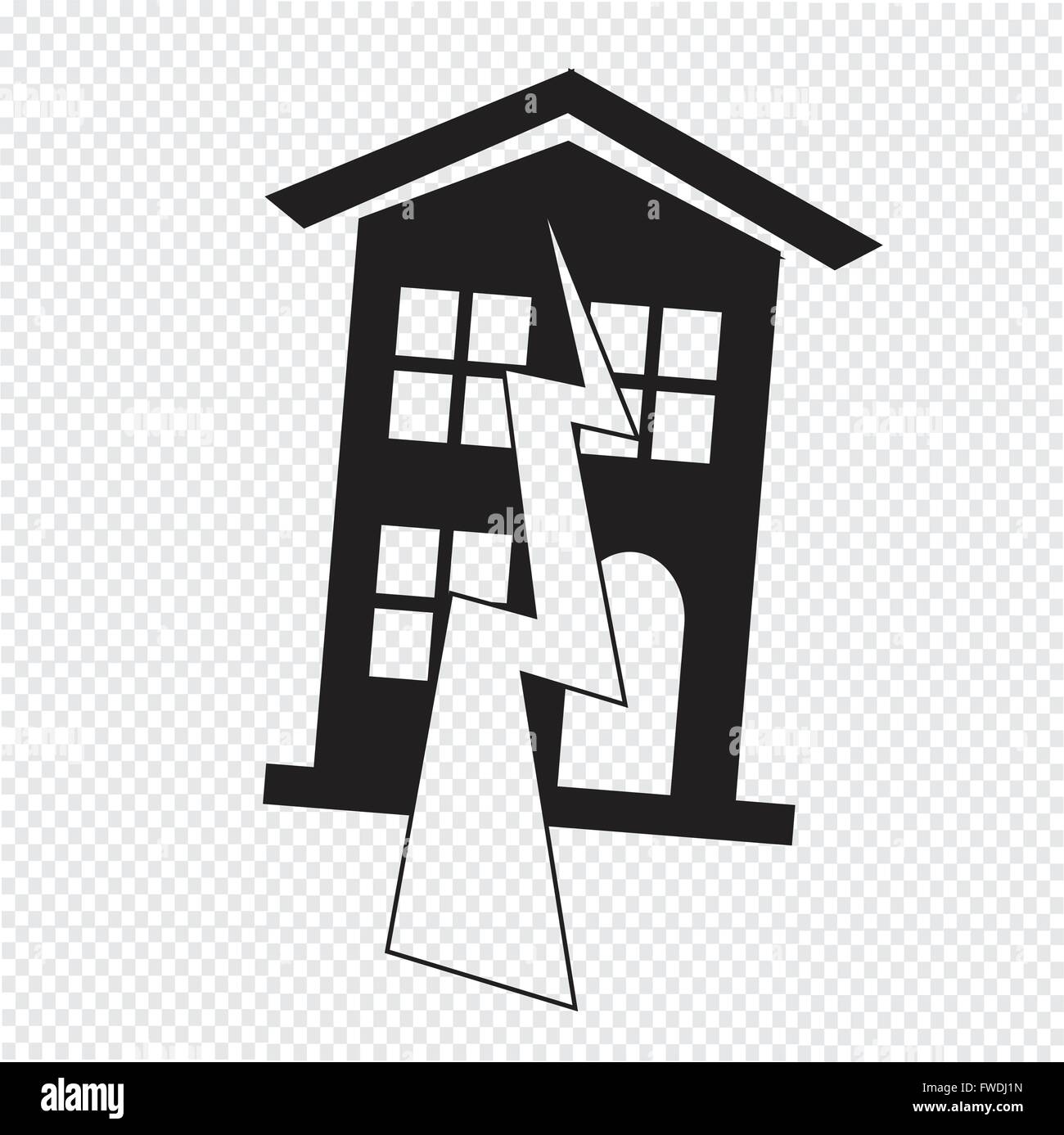Earthquake Symbol icon Stock Vector Image & Art - Alamy