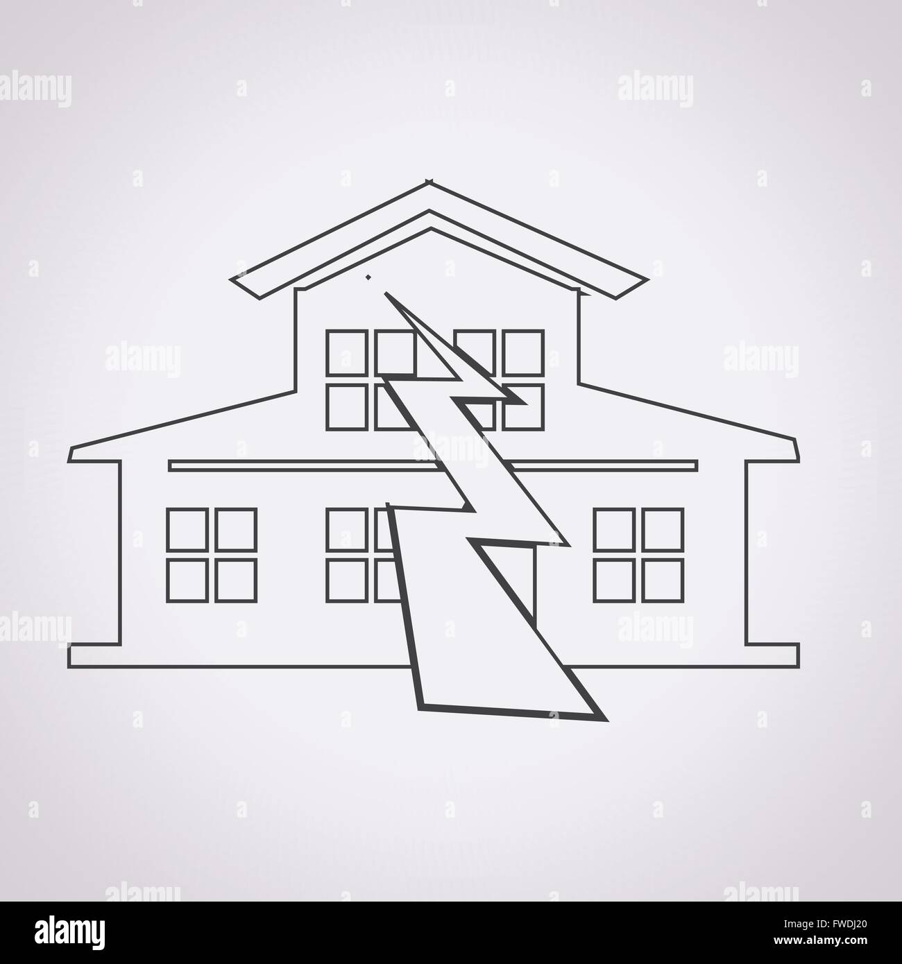 Earthquake Symbol icon Stock Vector Image & Art - Alamy