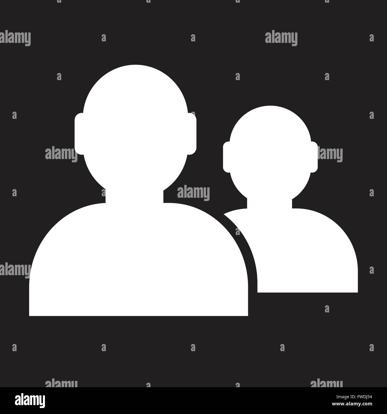user icon , human resource , business person Stock Vector Image & Art ...