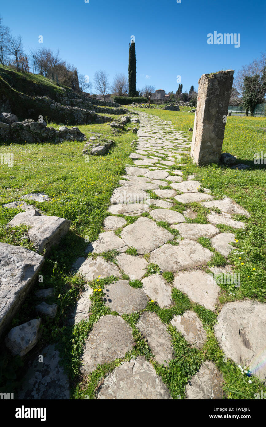 Etrurian ruins, Vetulonia, Tuscany, Italy, EU, Europe Stock Photo - Alamy