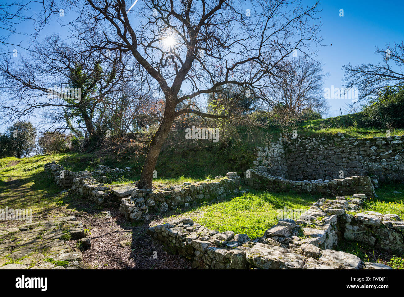 Etrurian ruins, Vetulonia, Tuscany, Italy, EU, Europe Stock Photo - Alamy