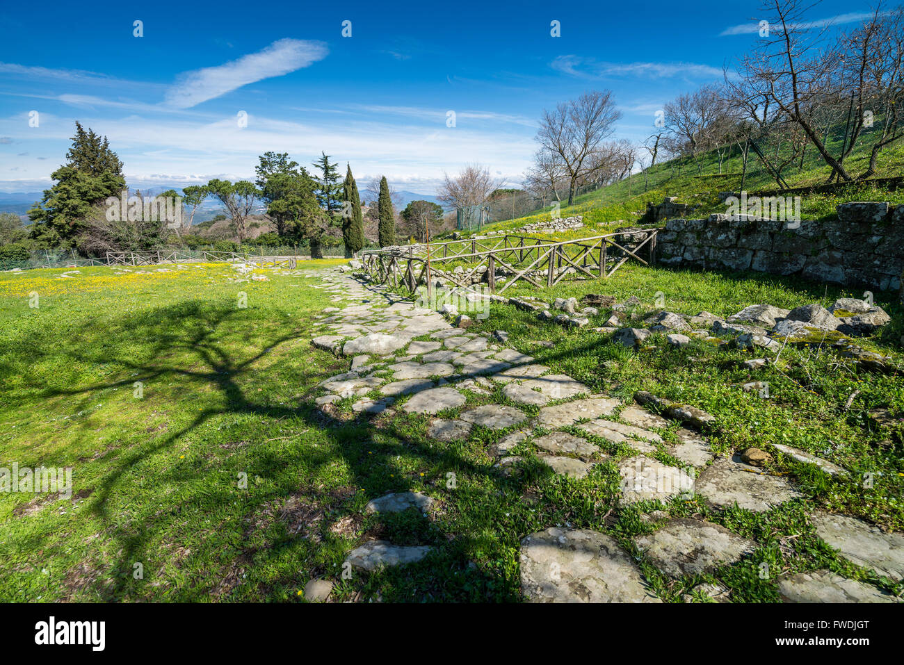Etrurian ruins, Vetulonia, Tuscany, Italy, EU, Europe Stock Photo - Alamy