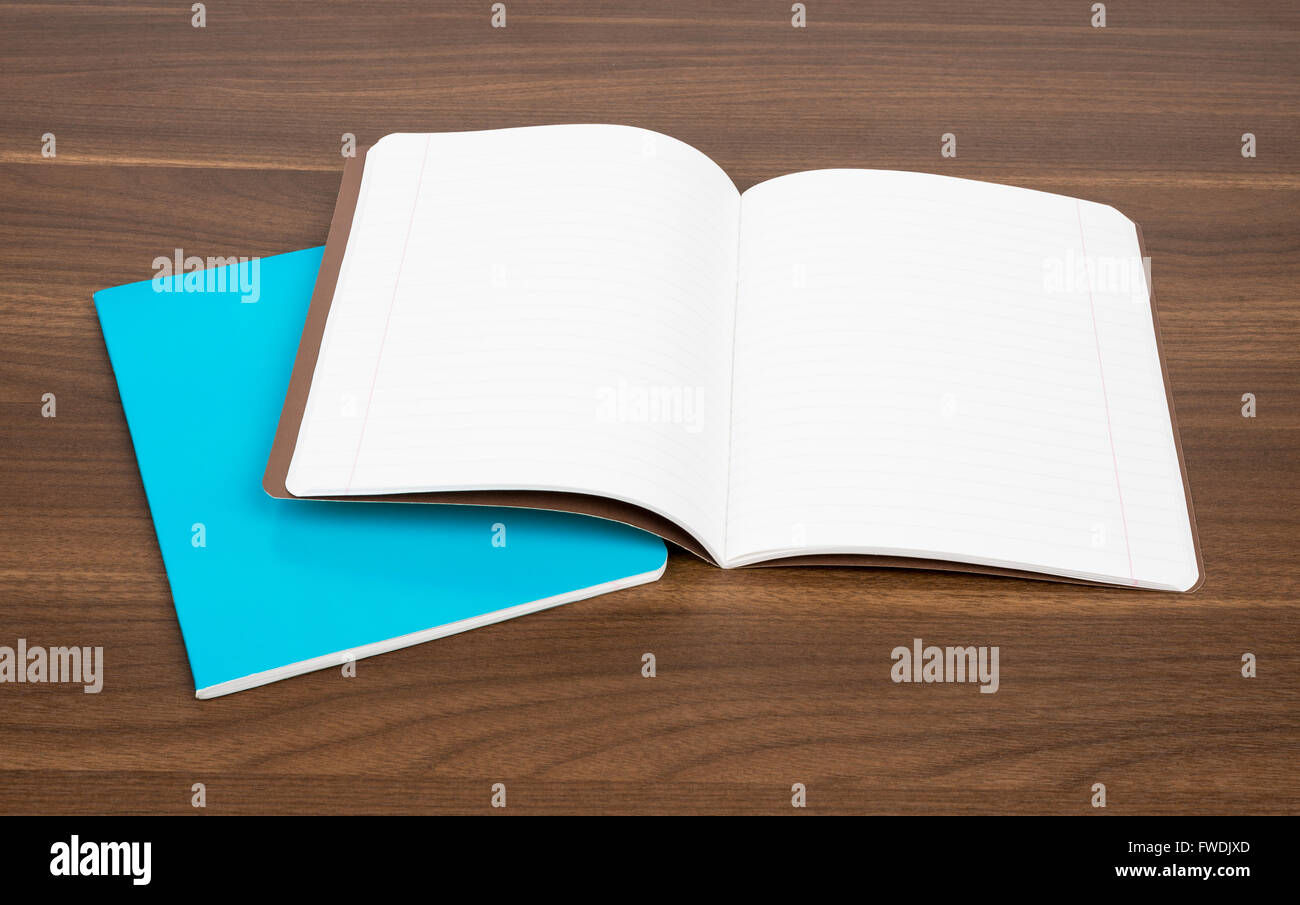 Pile of notebooks Stock Photo - Alamy