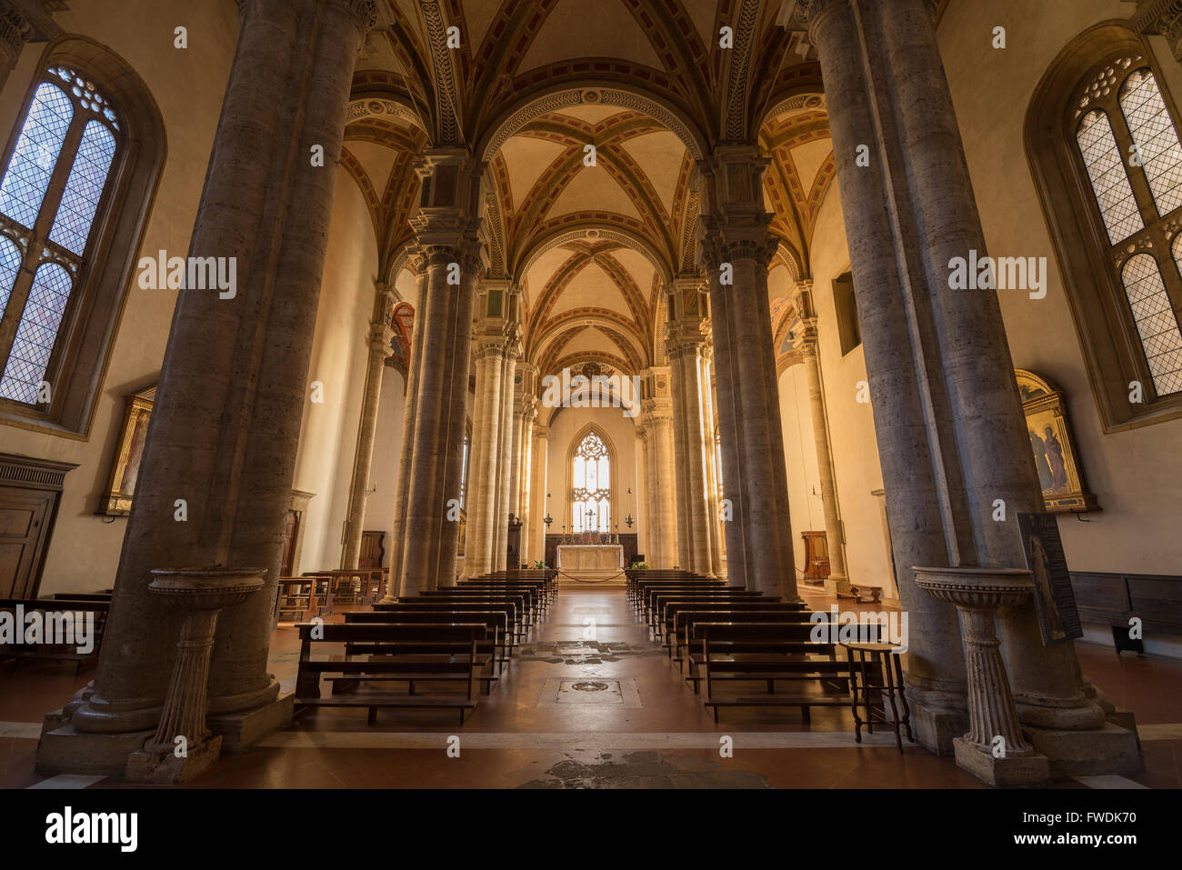 the Cathedral of Santa Maria Assunta in the main square of Pienza ...