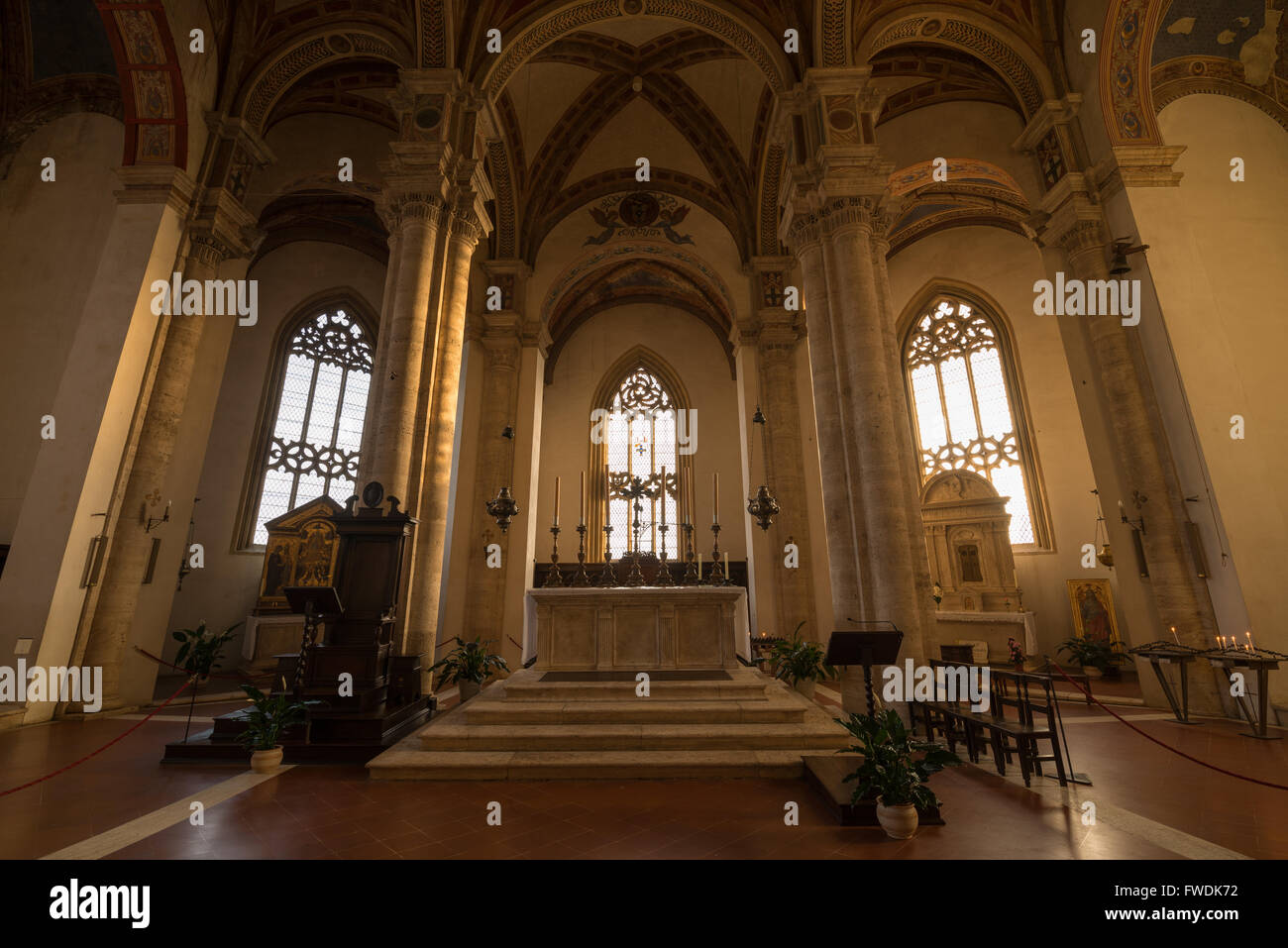 the Cathedral of Santa Maria Assunta in the main square of Pienza ...
