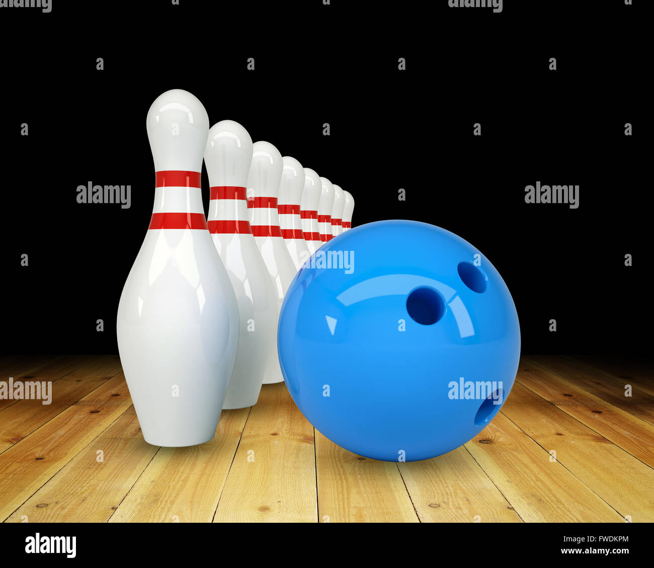 Ball with pins Stock Photo - Alamy