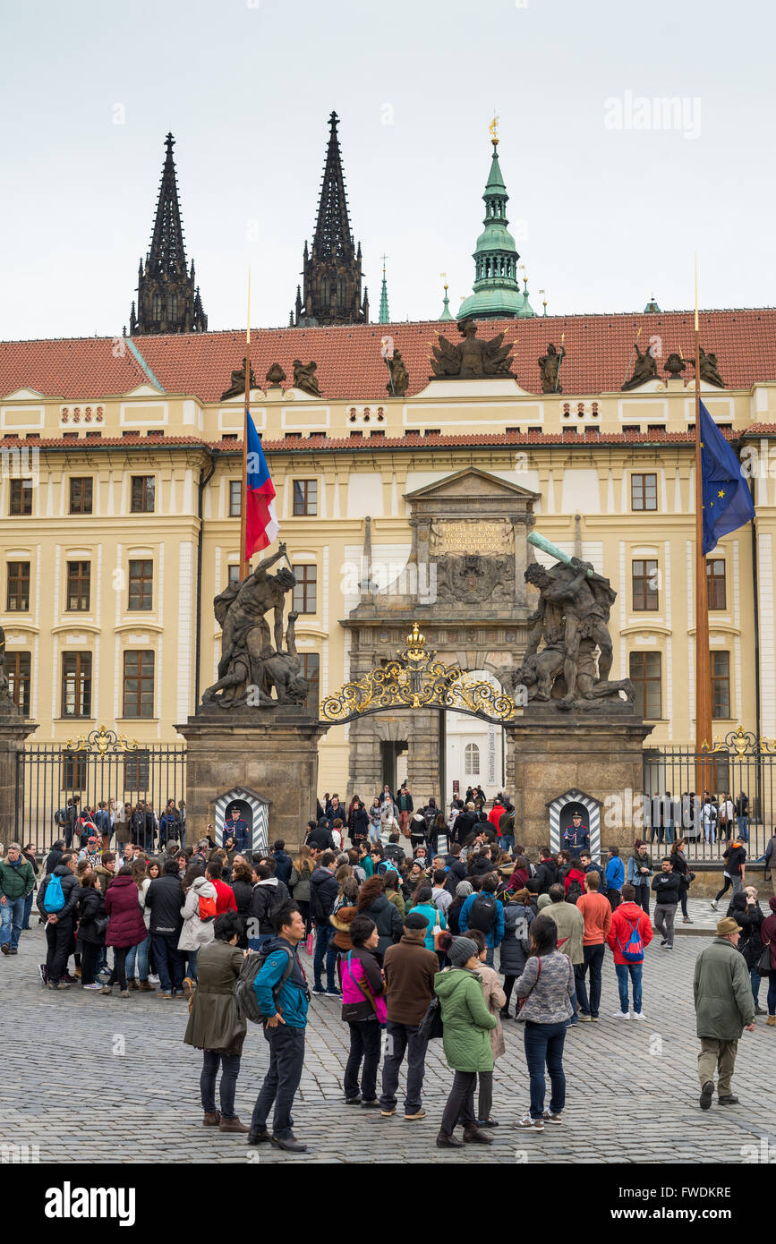 Prague castle map hi-res stock photography and images - Alamy