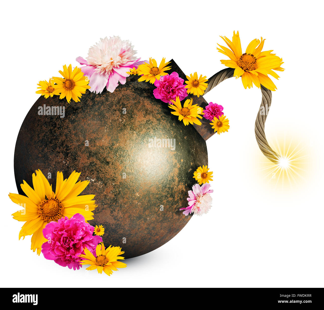 Cartoon style bomb hi-res stock photography and images - Alamy