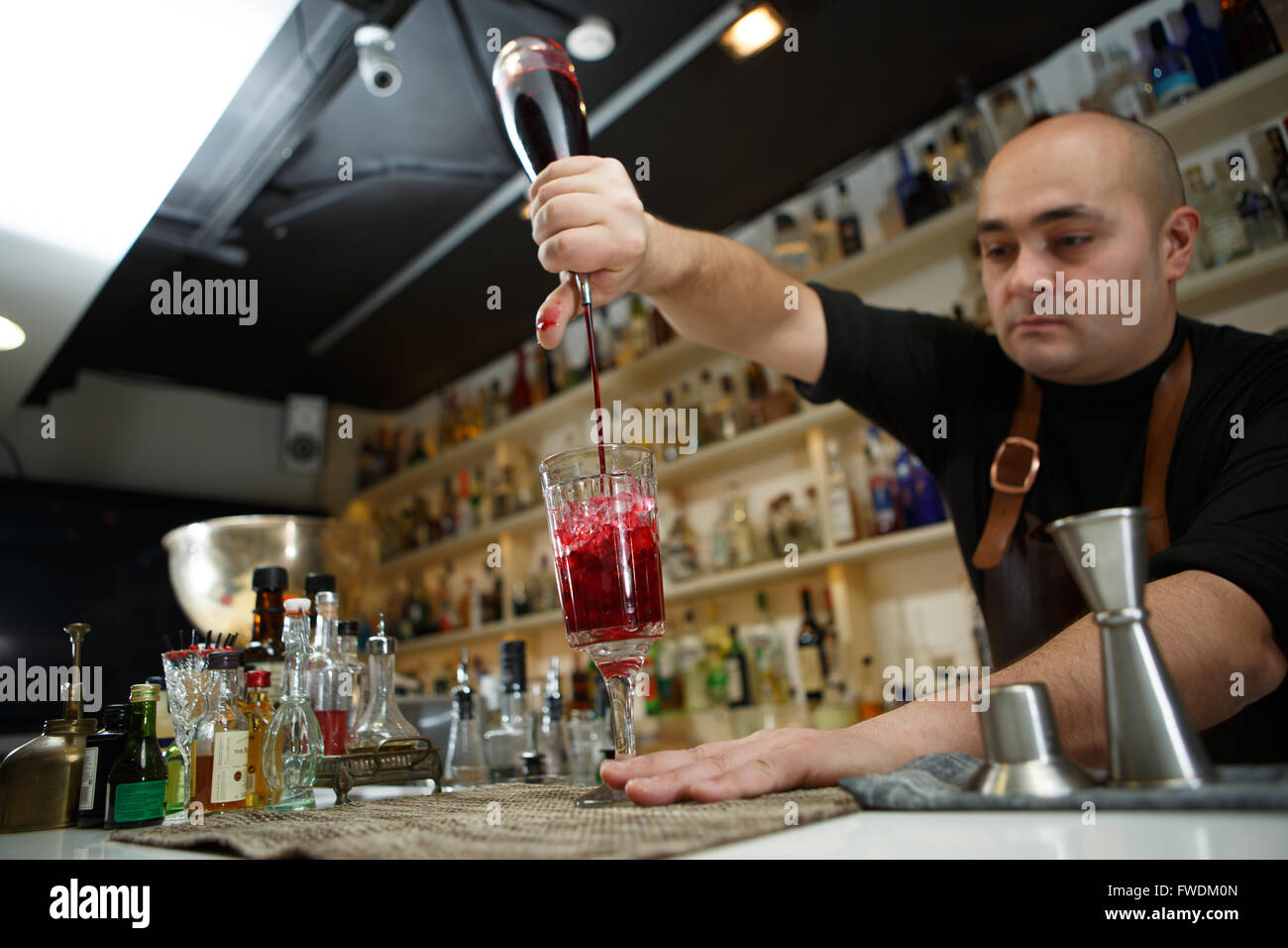 Bartender show hi-res stock photography and images - Alamy