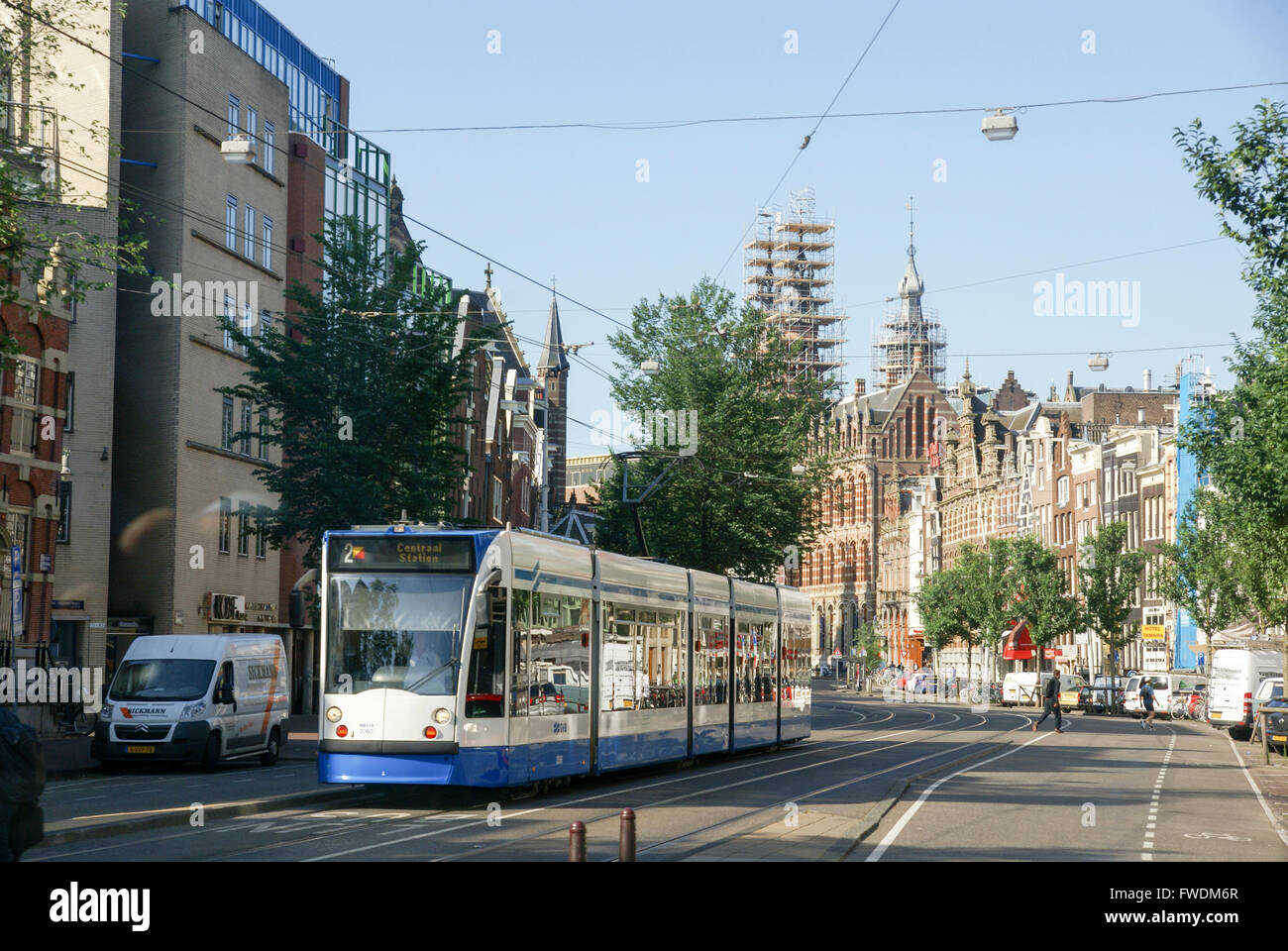 Amsterdam tram hi-res stock photography and images - Alamy