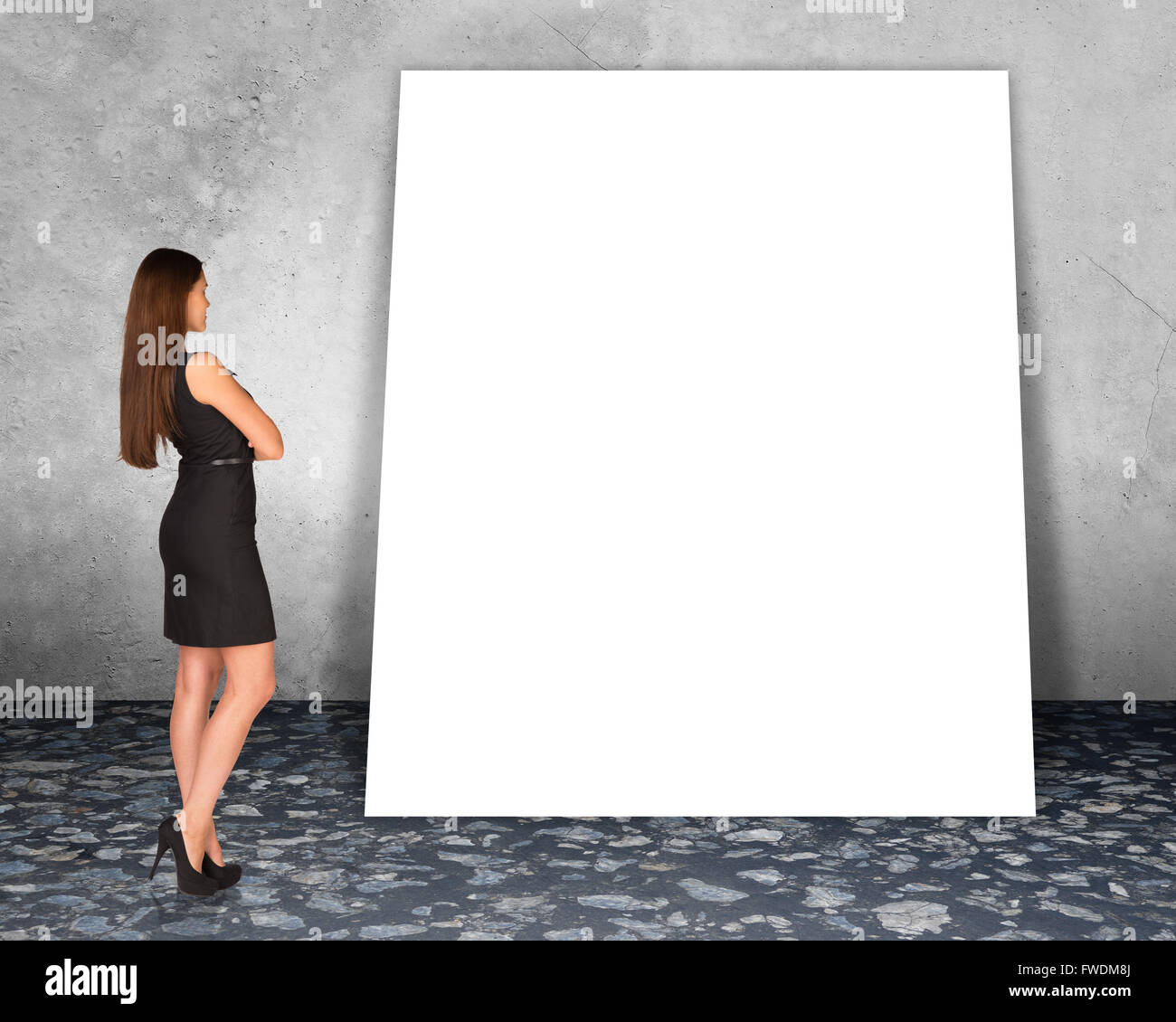 Big blank banner Stock Photo - Alamy